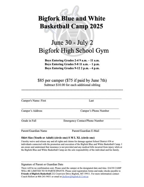 Athletics - Bigfork School District 38